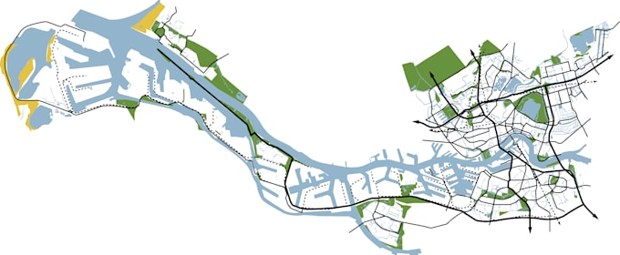 Make a beautiful and clean map for any city you need by Aleks_dt | Fiverr