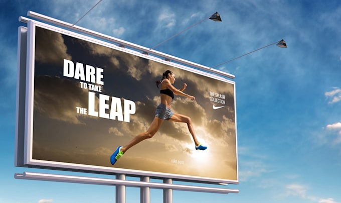 Design digital billboard signage, shop signs yard sign by Azapro | Fiverr