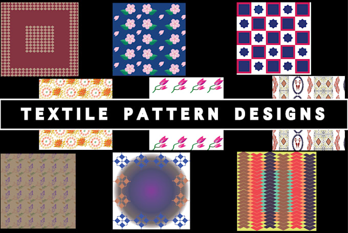 Create unique pattern designs for your fabric by Sidra753 | Fiverr