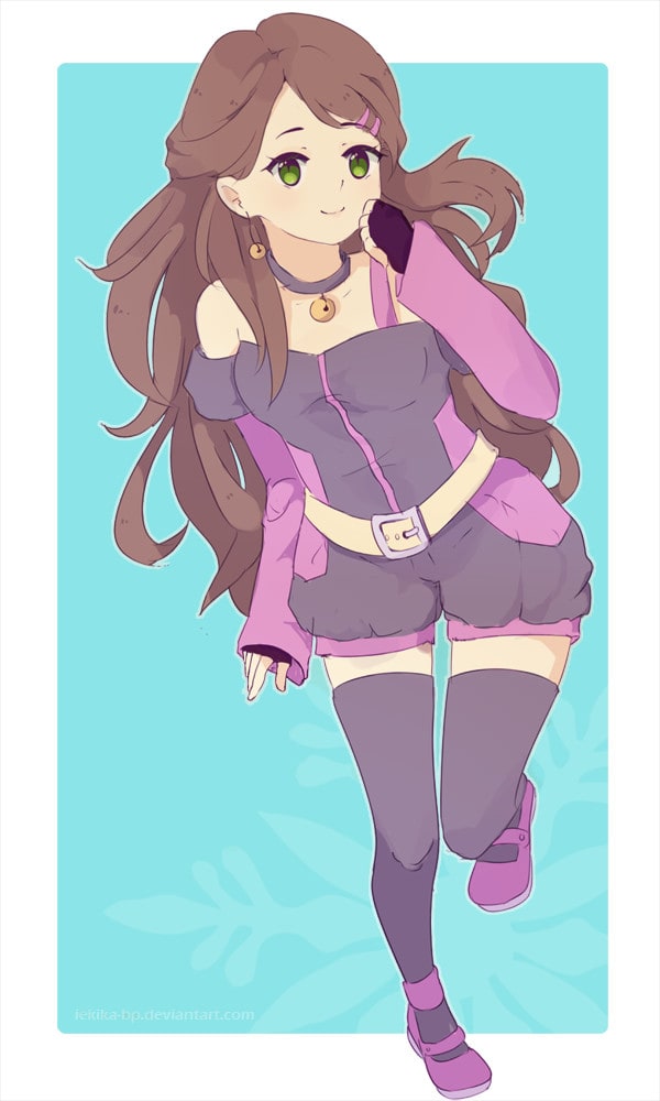 Draw girls in anime style, oc fan art by Jessberrocal | Fiverr