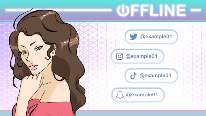 Create a custom twitch offline screen by Xuoriii | Fiverr