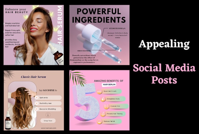 Make appealing standout instagram posts for you by Wajeehazahoor | Fiverr