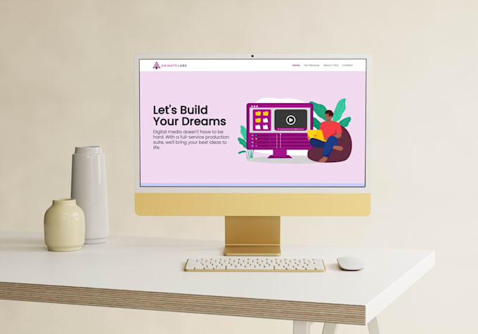 Build an absolutely stunning handcoded website by Shabinmp722 | Fiverr