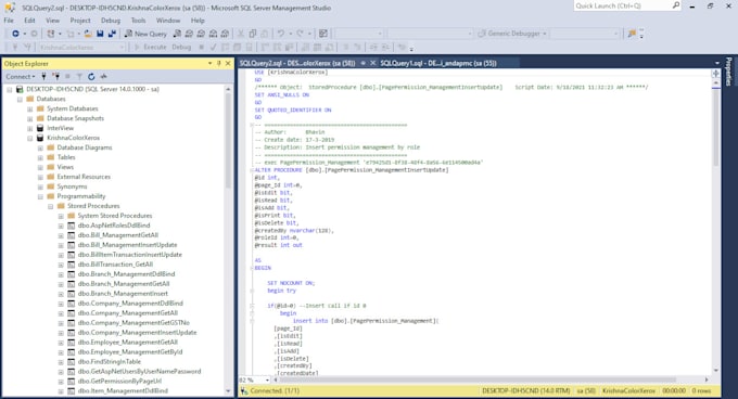 Design database, sql queries, postgresql, mongodb and reports by Bhavin_mec | Fiverr