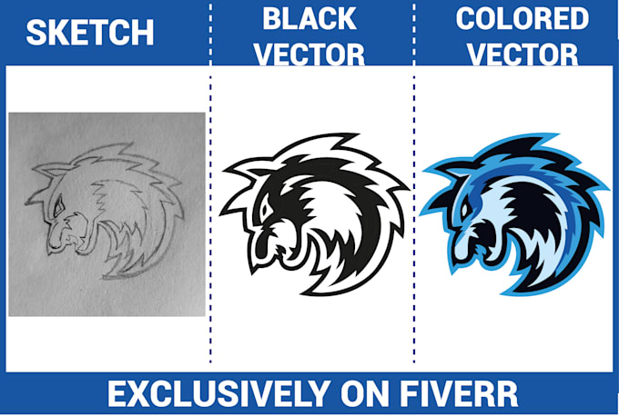 Convert hand drawn sketch or logo into vector tracing art by Chris_ld ...