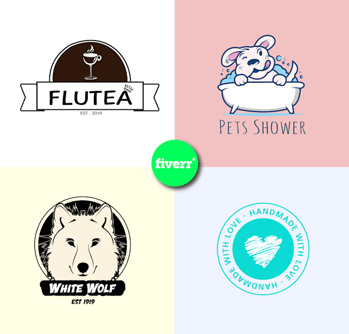 Design spectacular flat minimal logo by Ali_091 | Fiverr