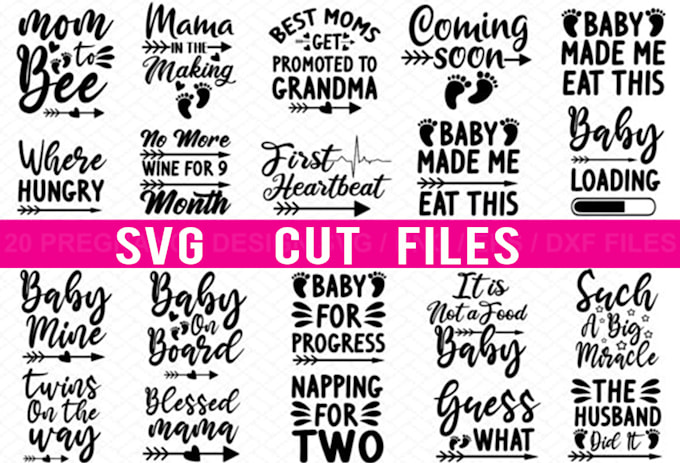 Design custom svg cut files for etsy by Umarbut2225 | Fiverr