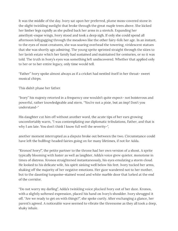 Create short stories with in depth themes by Earthenfervor | Fiverr