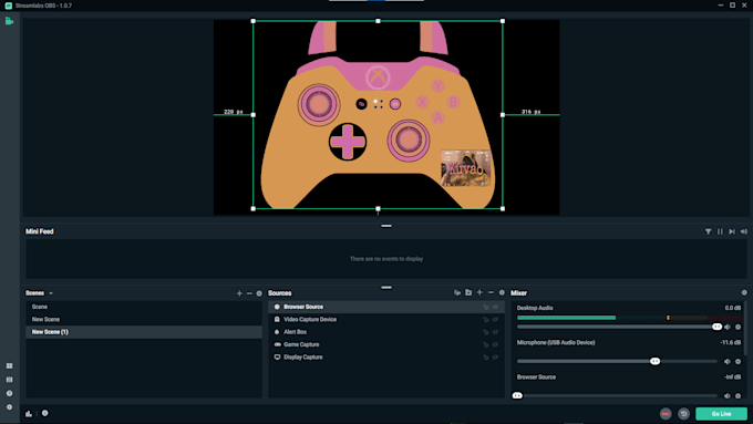 Make a custom gamepad overlay for your streams by Youssif_kotb | Fiverr