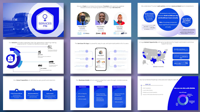 Design investor ready teaser, investor deck, pitch deck, exec summary ...