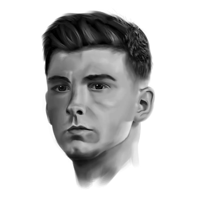 Draw you amazing semi realistic portraits by Hatabomba | Fiverr