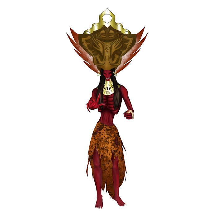 Draw any monsters you have in mind by Gabi_luz | Fiverr