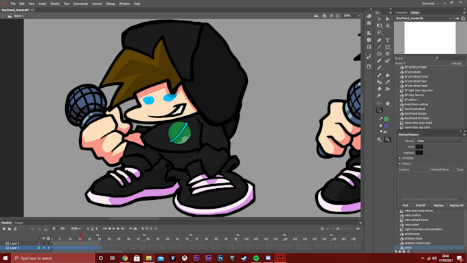 Make you a custom friday night funkin boyfriend oc by Bd_09582 | Fiverr