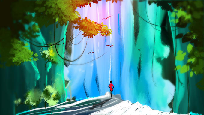 Design environment concept art and landscape background by Rijeshkv ...