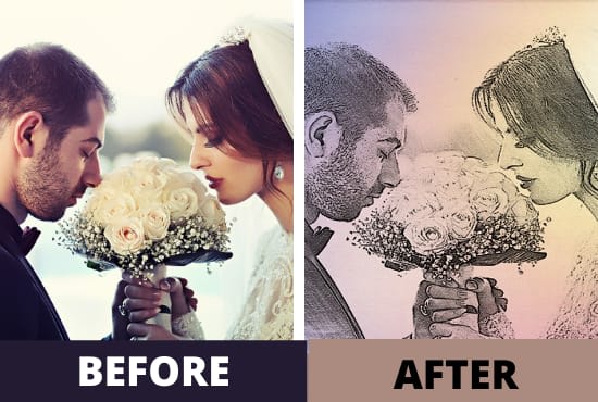 Draw a realistic family and kids pencil sketch from your pic by ...