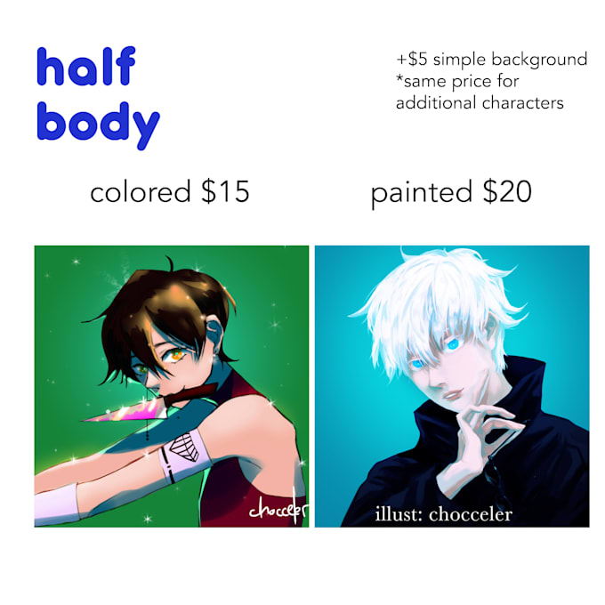 Draw Anime Style Fanart And Original Character Illustration For You By