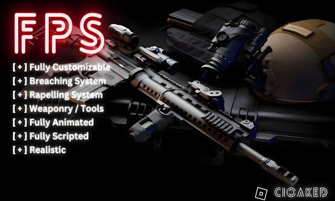 Make you a roblox fps game by Cioaked | Fiverr