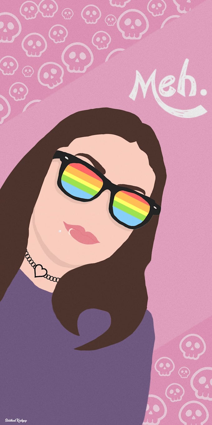 Draw a vector portrait, logo or illustration for you by Thatbrownboi ...