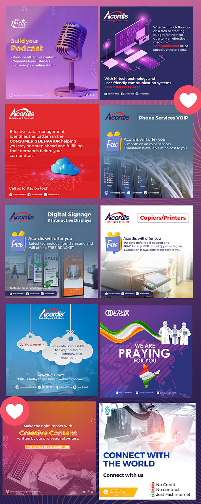 Design perfect posts for you by Zakiabbas110 | Fiverr