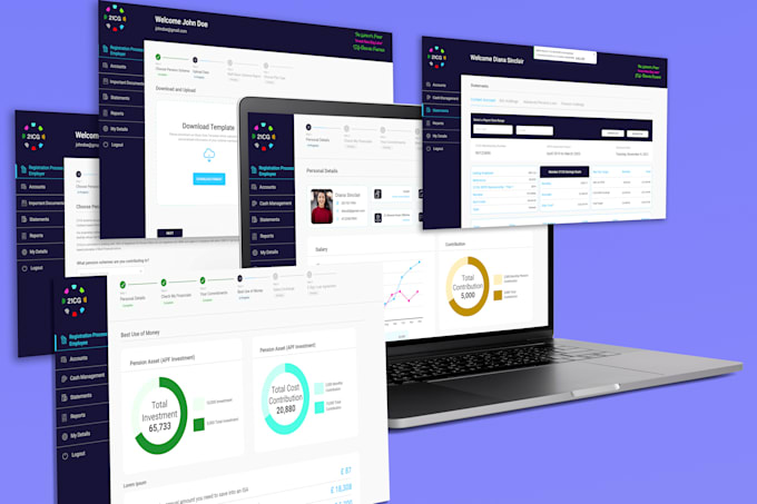 Create a stunning web ui design by Kanishasetpal | Fiverr