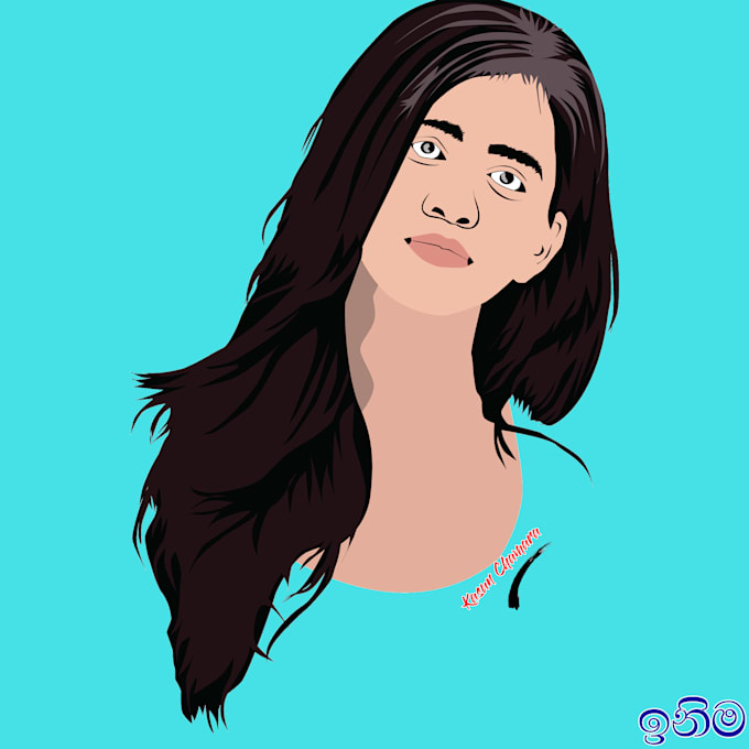 Create amazing illustrations drawing by Kasun21 | Fiverr