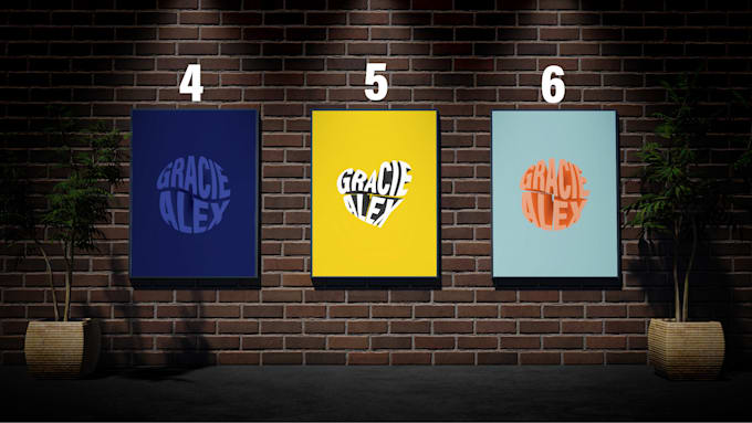 Make a custom typography poster like this for you by Chloegraphic | Fiverr