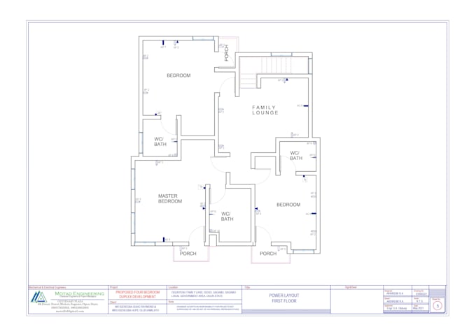 Design your electrical drawings with autocad by Akinremiayo | Fiverr