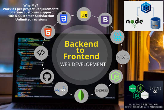 Do mern stack nodejs reactjs nextjs pwa web app in mongodb mysql ...