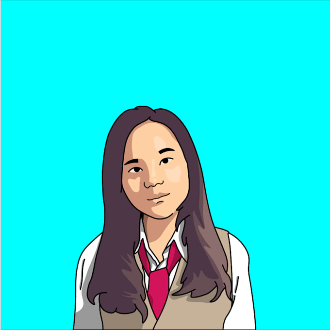 Make minimalist profile picture by Marsulyo_ | Fiverr