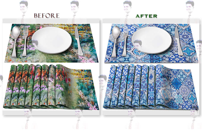 Change the pattern of your product images by Jeewel | Fiverr