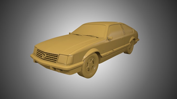 Make 3d model of cars stl for 3d printing and rendering by Animationzon ...