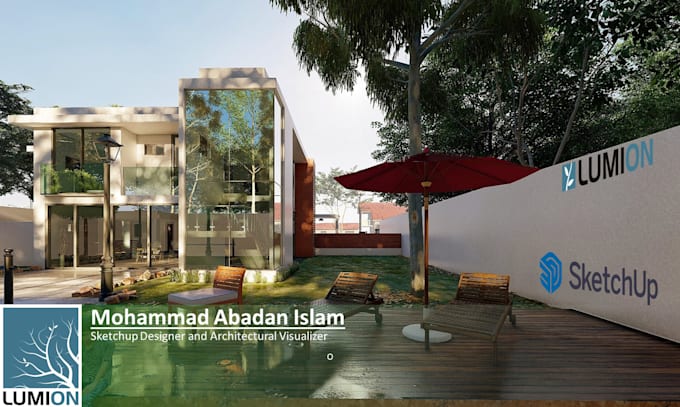 Do architectural visualization and photorealistic rendering by Abadan ...
