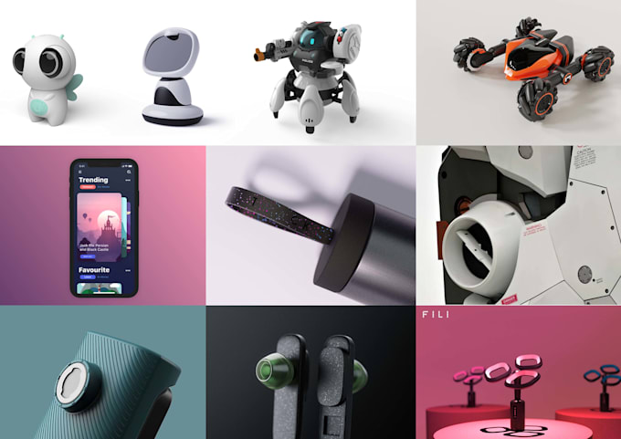 Create your industrial and product design concept by Zainalikhan93 | Fiverr