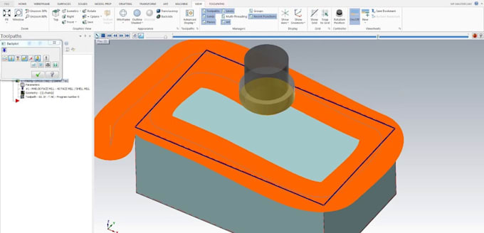 Create cam codes using mastercam by H_designs_9 | Fiverr