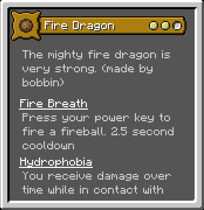 Create you a custom origin for the minecraft origins mod by Nibbob | Fiverr