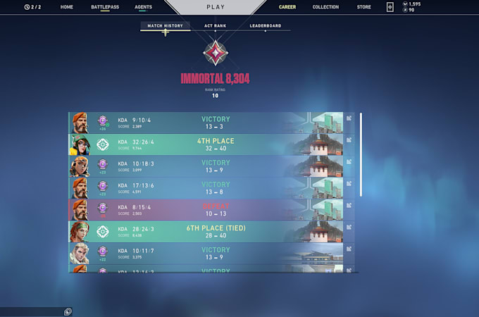 Help raise your rank on valorant by Flamelordsivaku | Fiverr