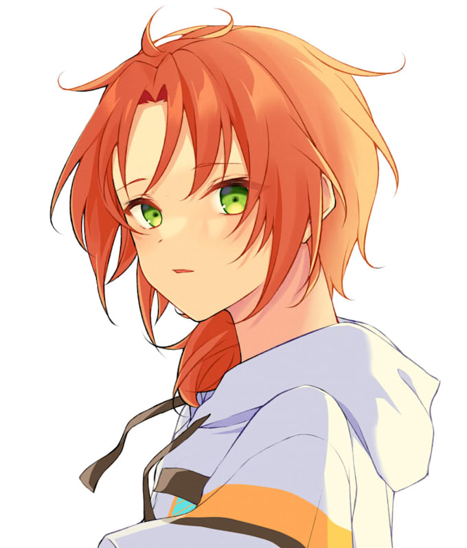 Draw male anime art for you by Yamize0_ | Fiverr