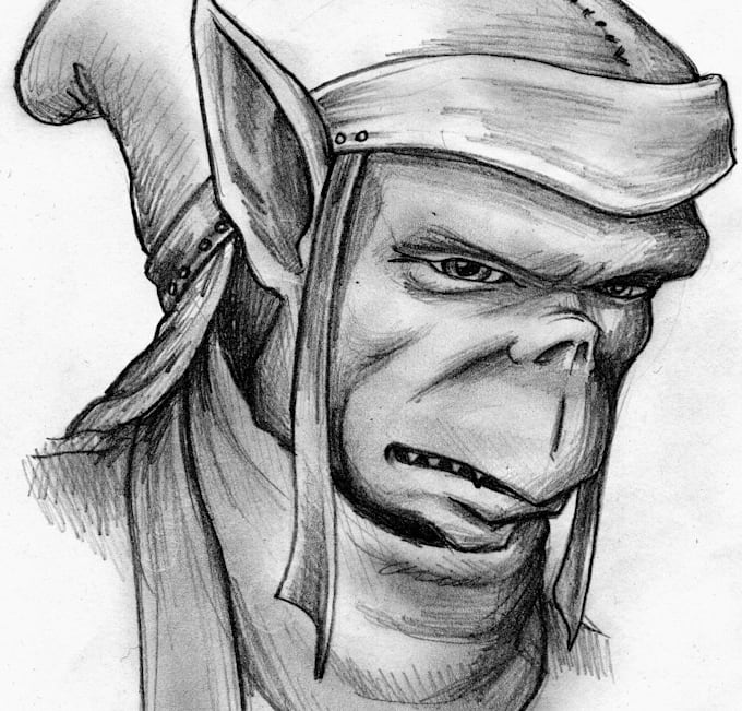 Sketch your custom rpg character profile pic by Immortalise | Fiverr