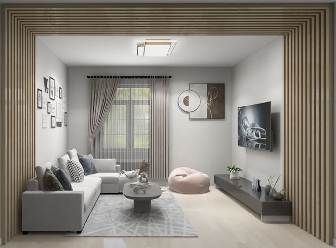 Make realistic interior design super fast by Limon32 | Fiverr
