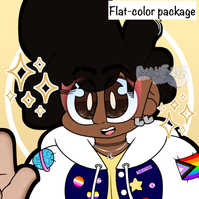 Draw a cartoony shoulder up portrait or profile picture by ...