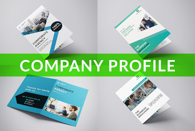 Design amazing company profile, flyer, brochure by F_rabby47 | Fiverr