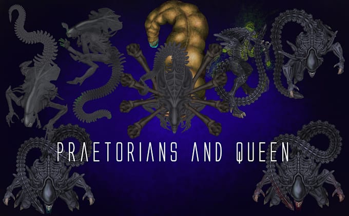 Provide you with alien themed tokens for your rpg by Rayanmolina | Fiverr