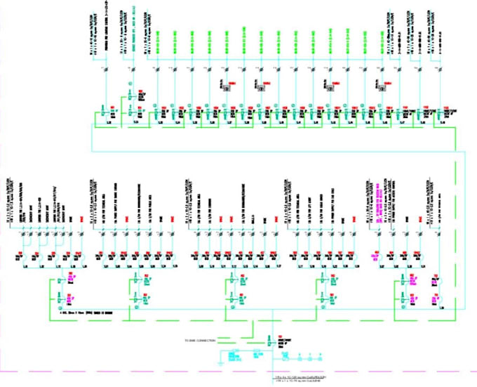Do create electrical single line diagram sld by Slfloorplan | Fiverr