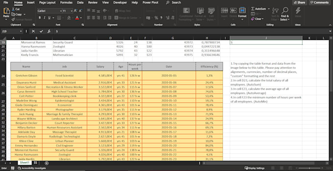 Create the perfect excel template by Matijaluki | Fiverr