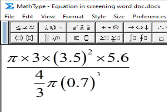 Do mathtype and latex in ms word by Harishmanral518 | Fiverr