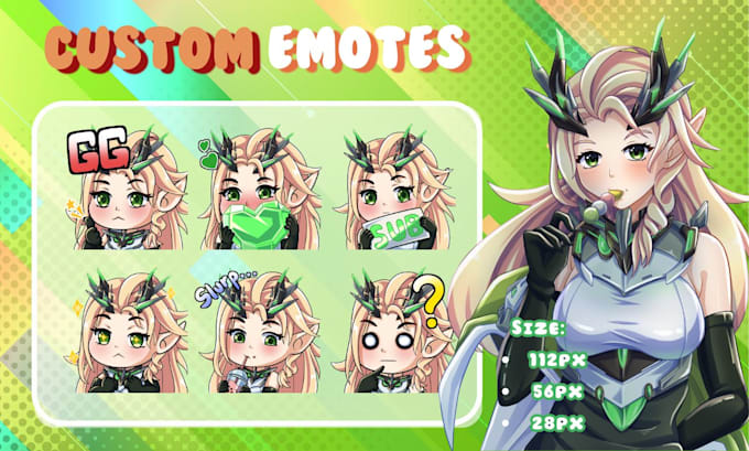 Create custom kick emotes, sub badges for kick, twitch, youtube by ...