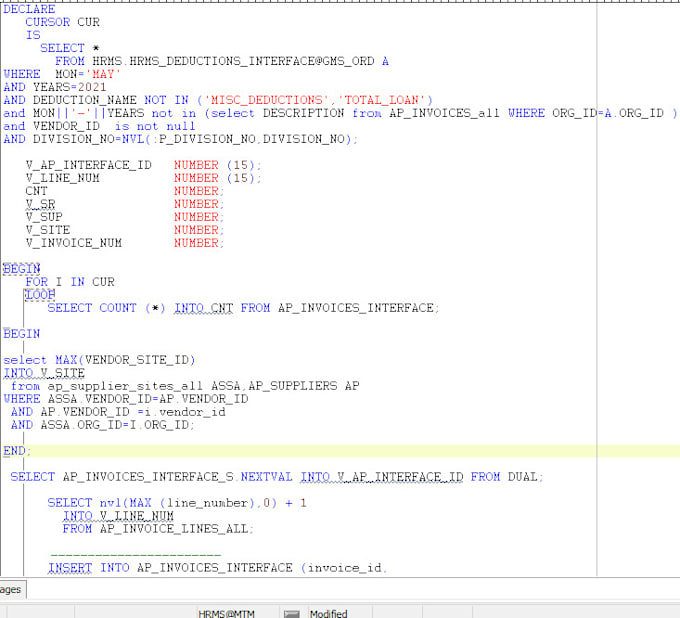 Do Oracle Database Query By Kzeeshankhan945 Fiverr Do Oracle Database Query By Kzeeshankhan945 Fiverr