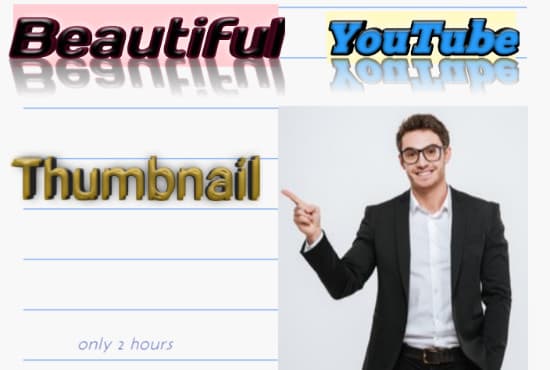 Design beautiful youtube thumbnail by Aqayoom347 | Fiverr