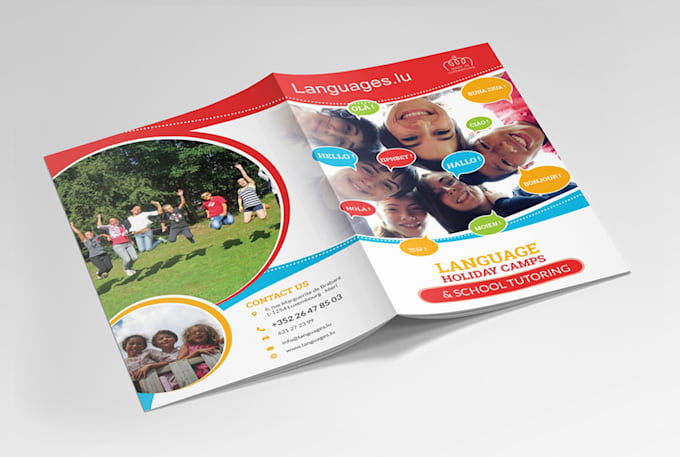 Build a flyer, trifold bifold brochure, leaflet, postcard design for ...