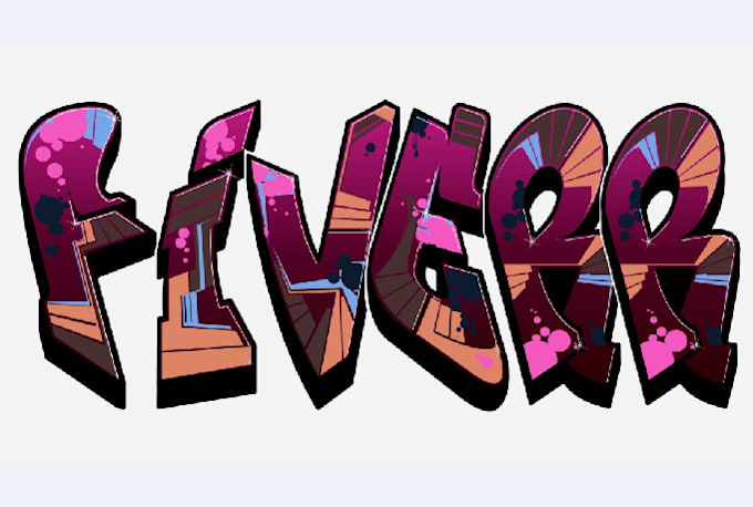 Design your name in graffiti style by Tuonorosso | Fiverr